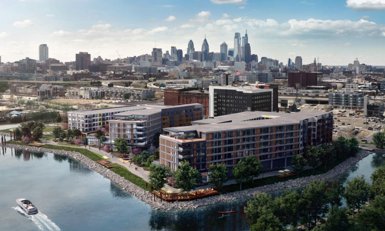 Looking at Planned Waterfront Development Along Delaware Avenue ...