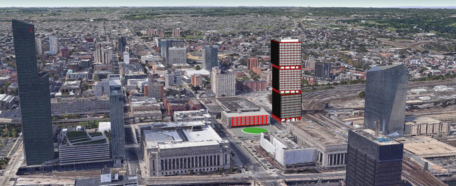 Red-Clad Schuylkill Yards Tower To Rise Soon at 3001 John F. Kennedy ...