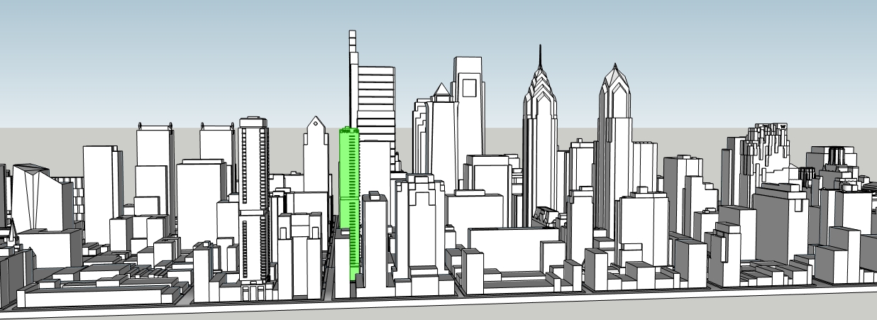 567-Foot-Tall Skyscraper Revealed at 113-121 South 19th Street in ...