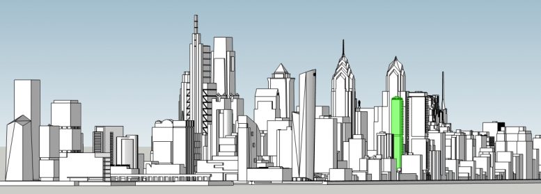 567-Foot-Tall Skyscraper Revealed at 113-121 South 19th Street in ...