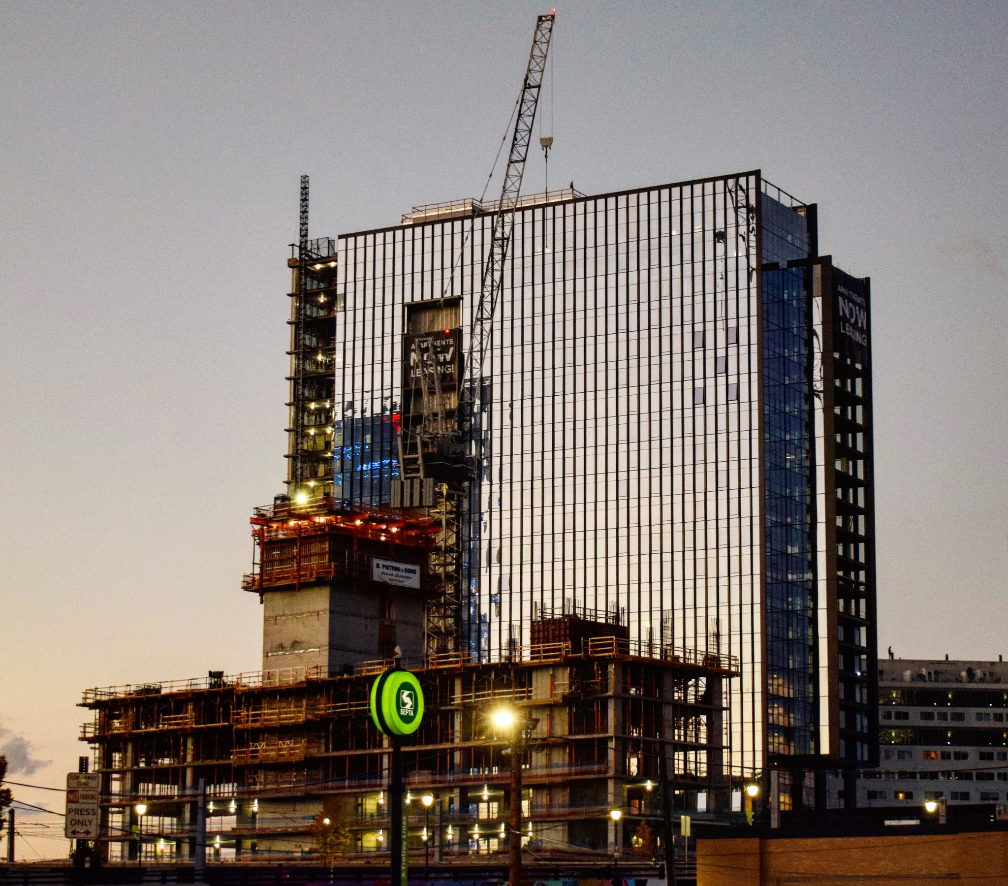 Construction Progresses on Two-Tower Riverwalk Complex at 60 North 23rd ...