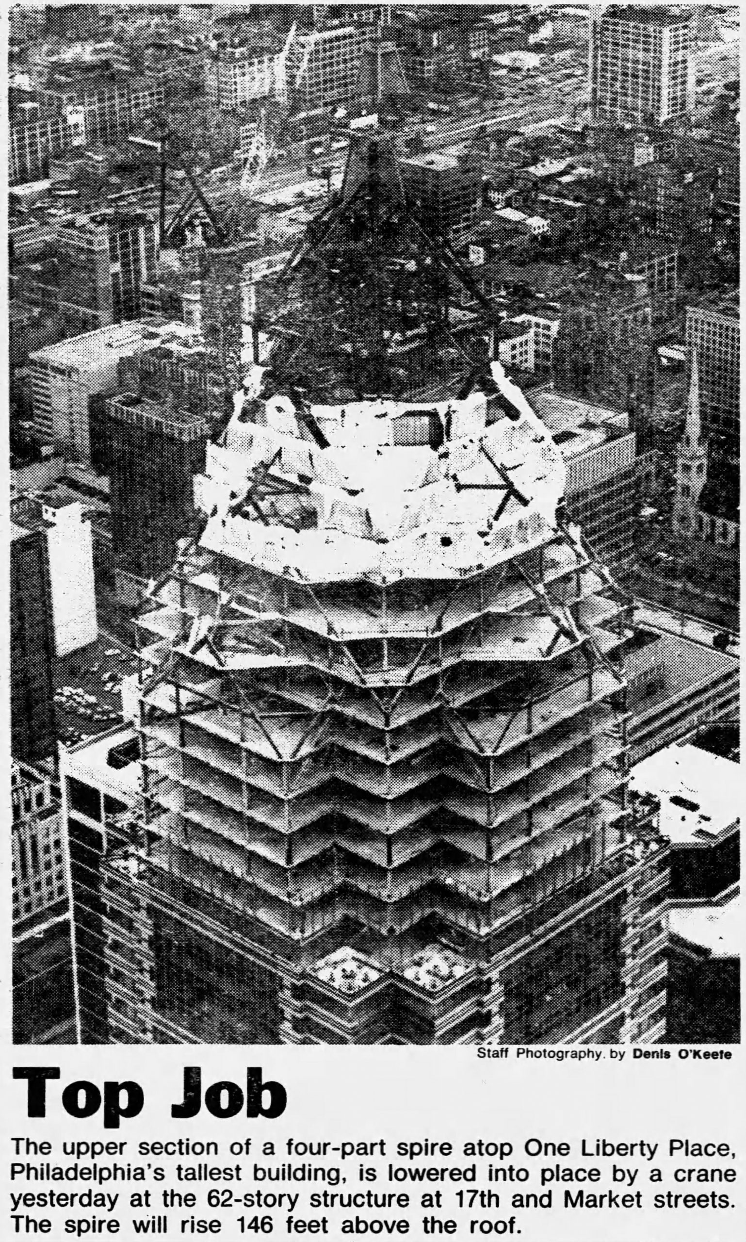 How One Liberty Place Revolutionized the Philadelphia Skyline ...