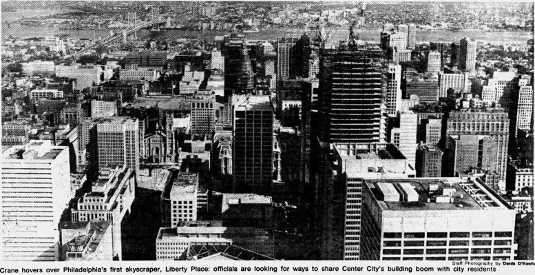 How One Liberty Place Revolutionized the Philadelphia Skyline ...