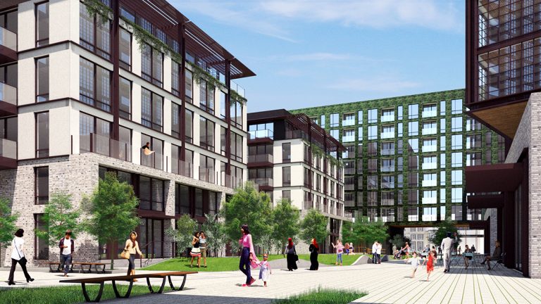 Piazza Terminal, a 1,144-Unit Mixed-Use Complex, Underway at 1075 ...