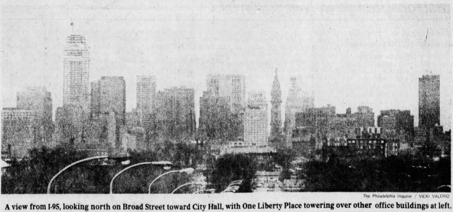 How One Liberty Place Revolutionized the Philadelphia Skyline ...