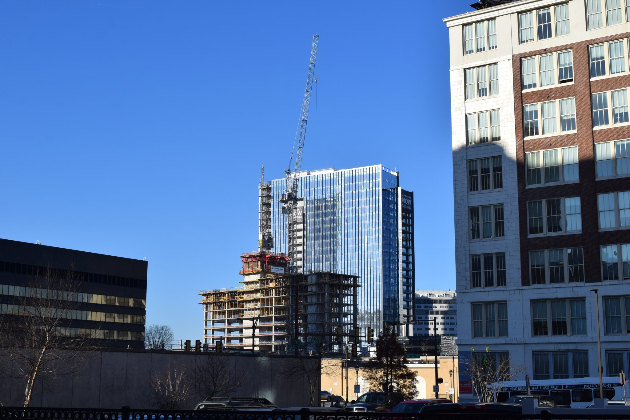 Riverwalk North Tower Interiors Underway, South Tower Nearing Halfway ...