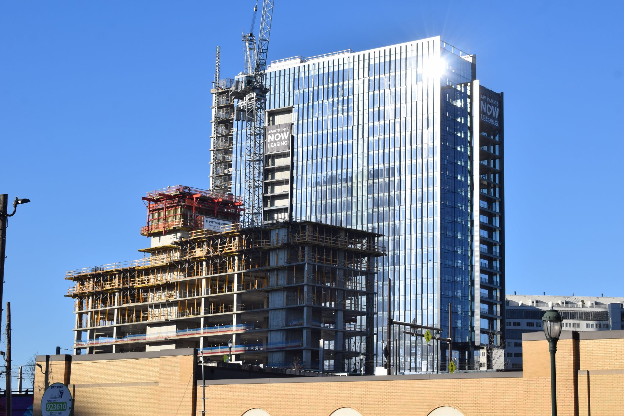 Riverwalk North Tower Interiors Underway, South Tower Nearing Halfway ...