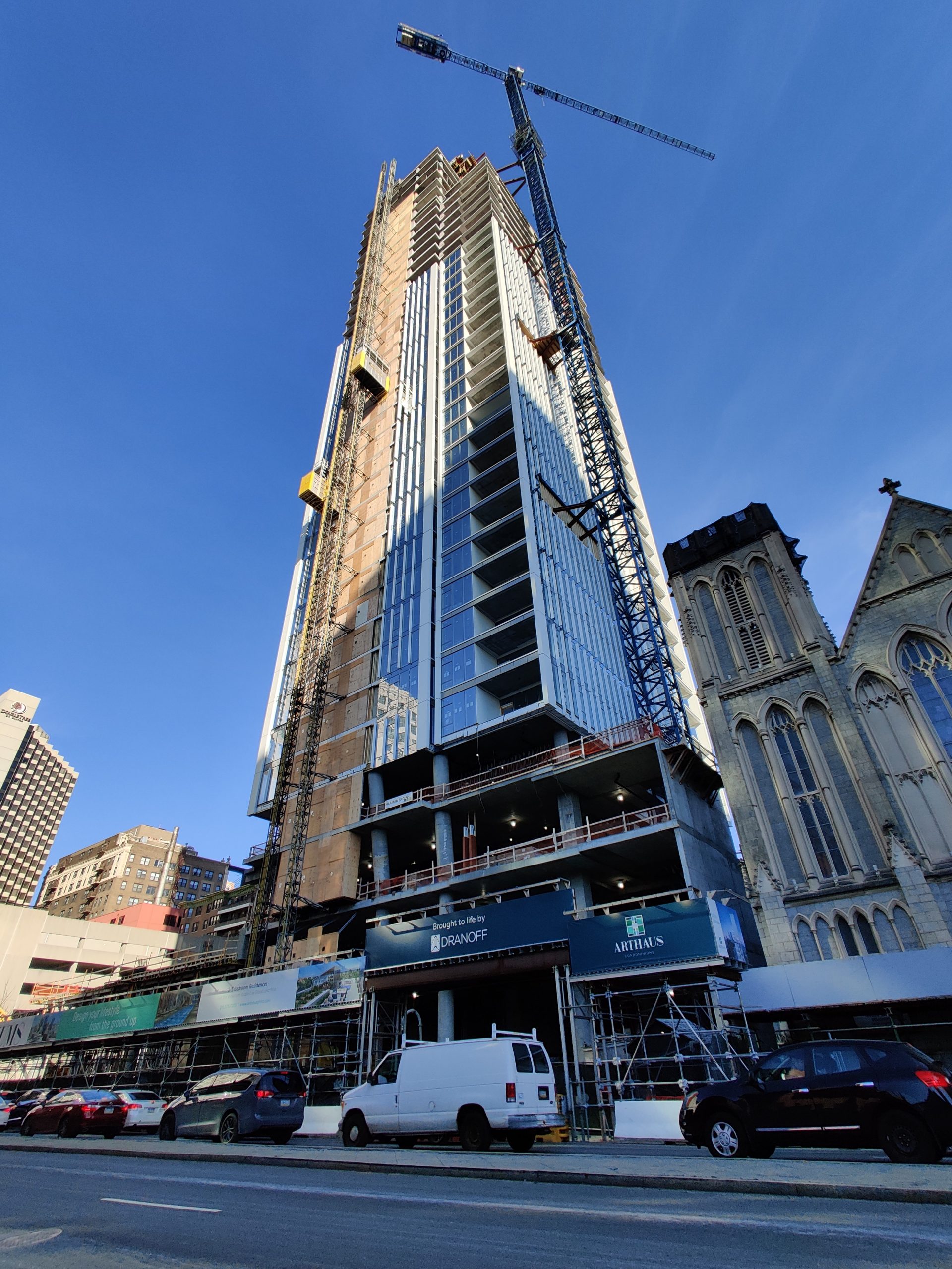 Arthaus Close to Topping Out at South Broad Street in Center City ...