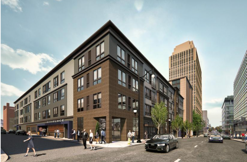 Construction Progresses at 78-Unit Cityplace South in Allentown, PA ...