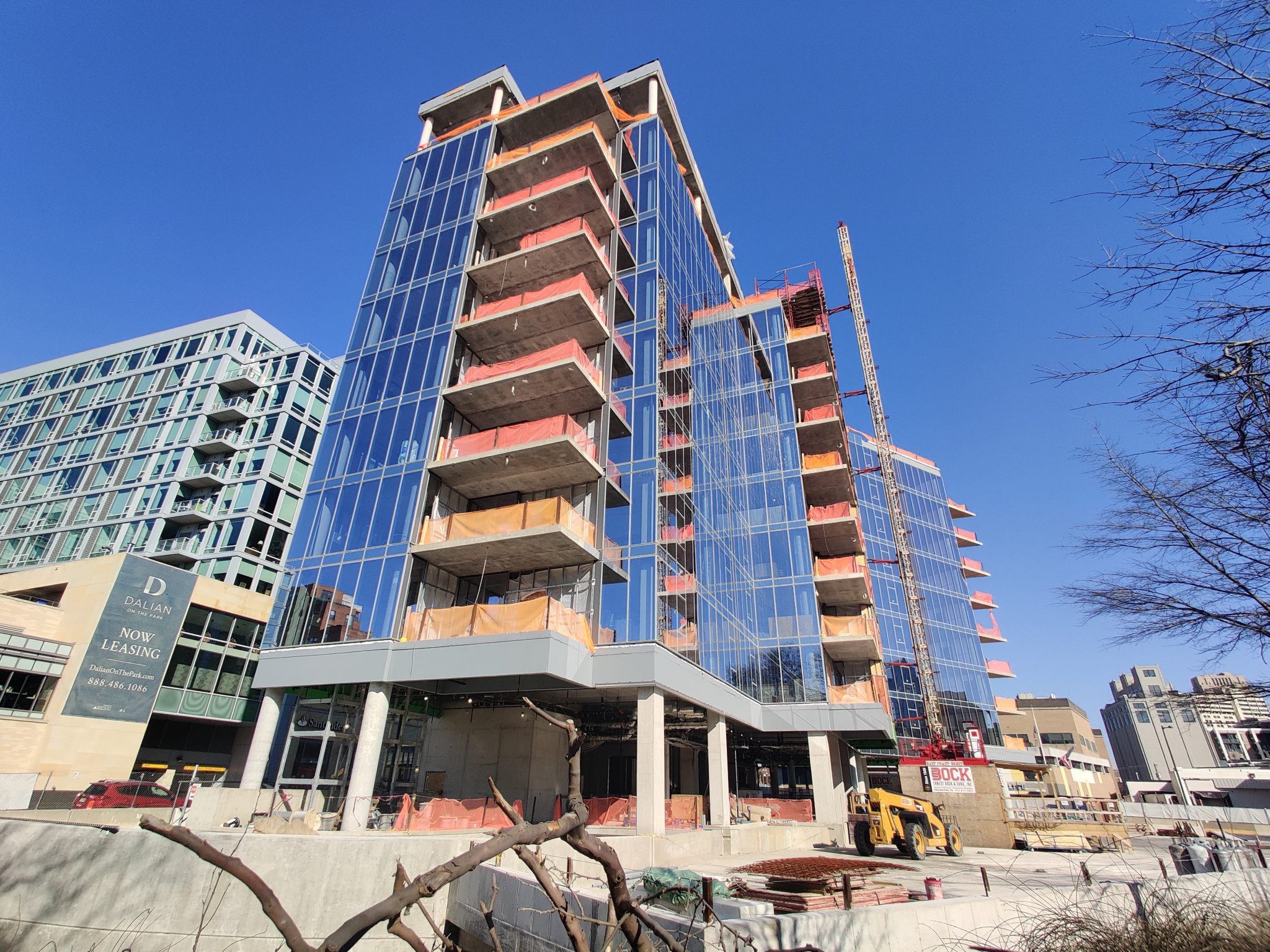 Cladding Mostly Complete at 2100 Hamilton Street in Franklintown, North ...