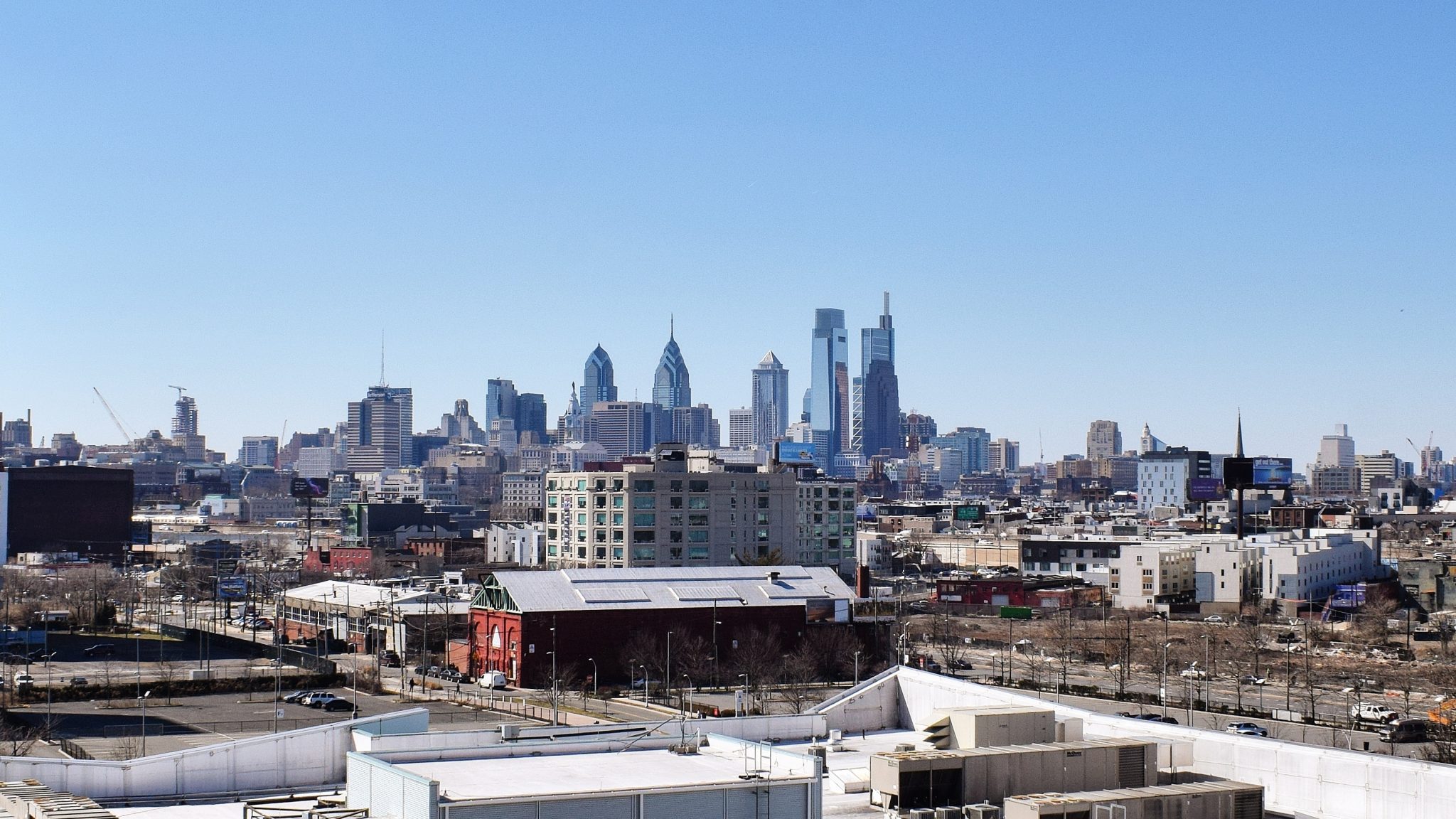 Second Tower Crane Erected at LVL North at 510 North Broad Street in ...