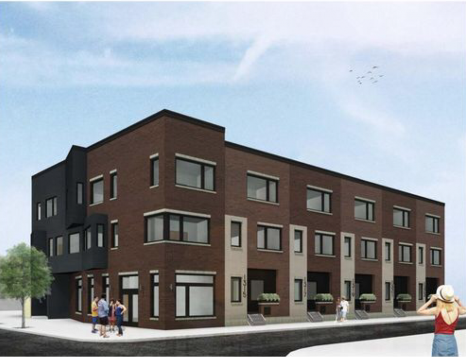 Work Stalled at Three-Story Mixed-Use Building Proposed at 1319-23 ...
