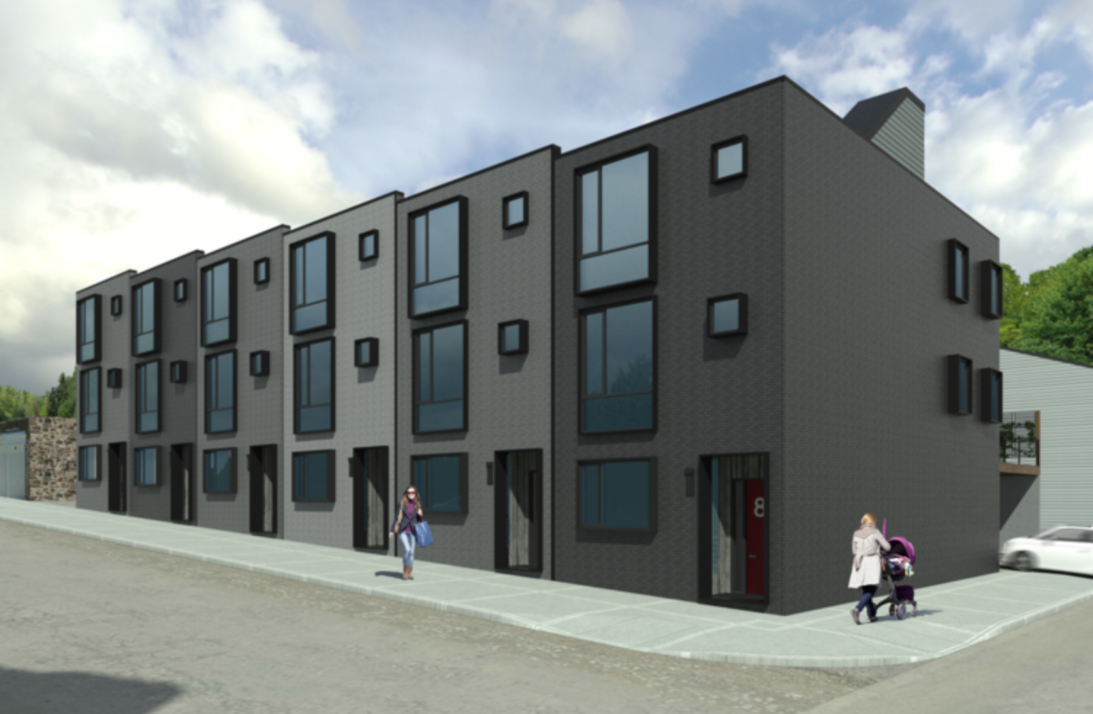 Permits Issued for Six-Unit Complex at 80 East Sharpnack Street In ...