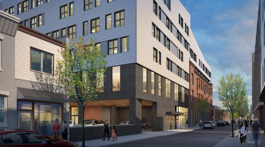 Renderings Revealed for Comly Commons at 1825 East Boston Street in ...