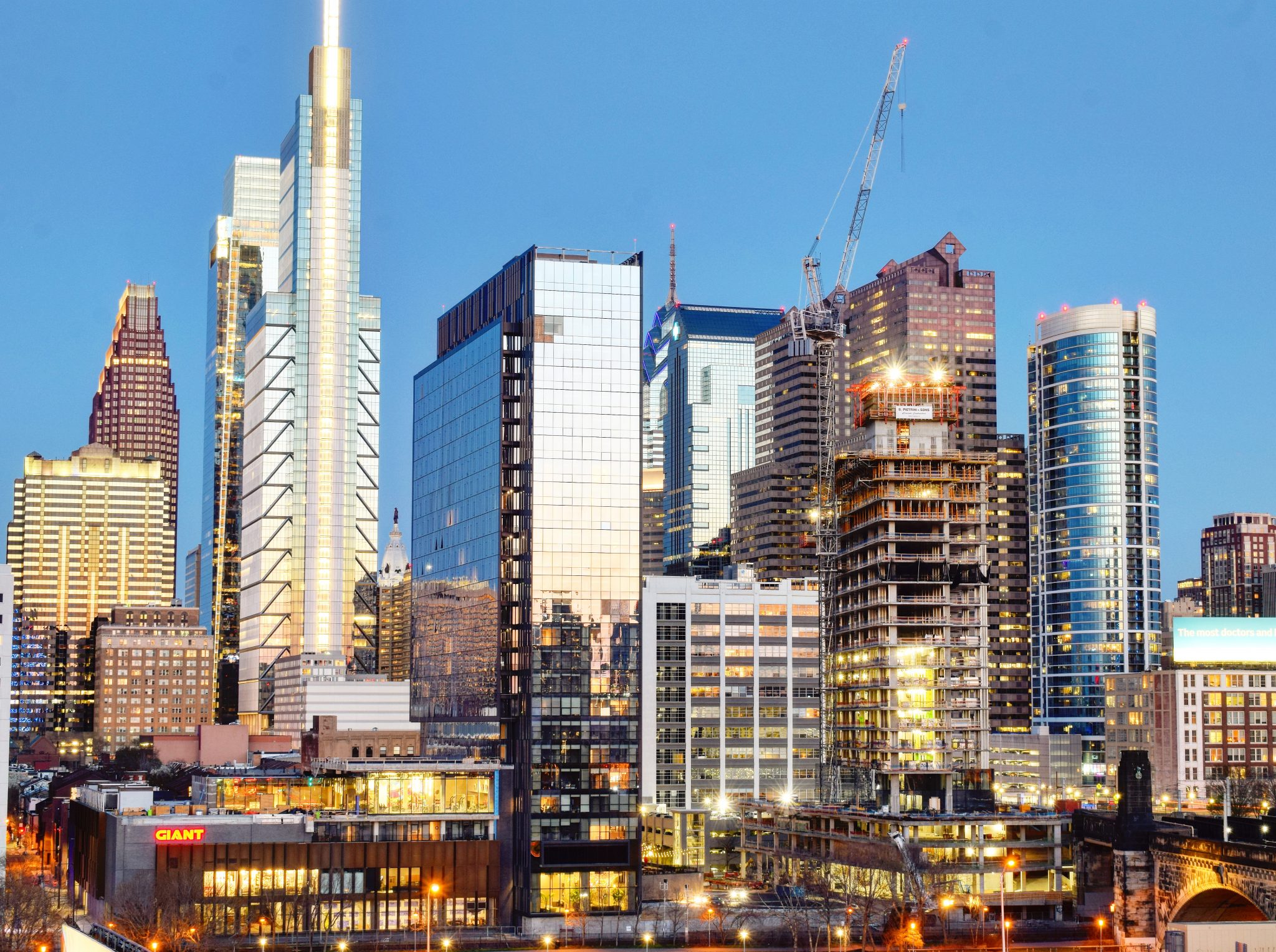 Riverwalk South Tower Receives Cladding in Center City West ...