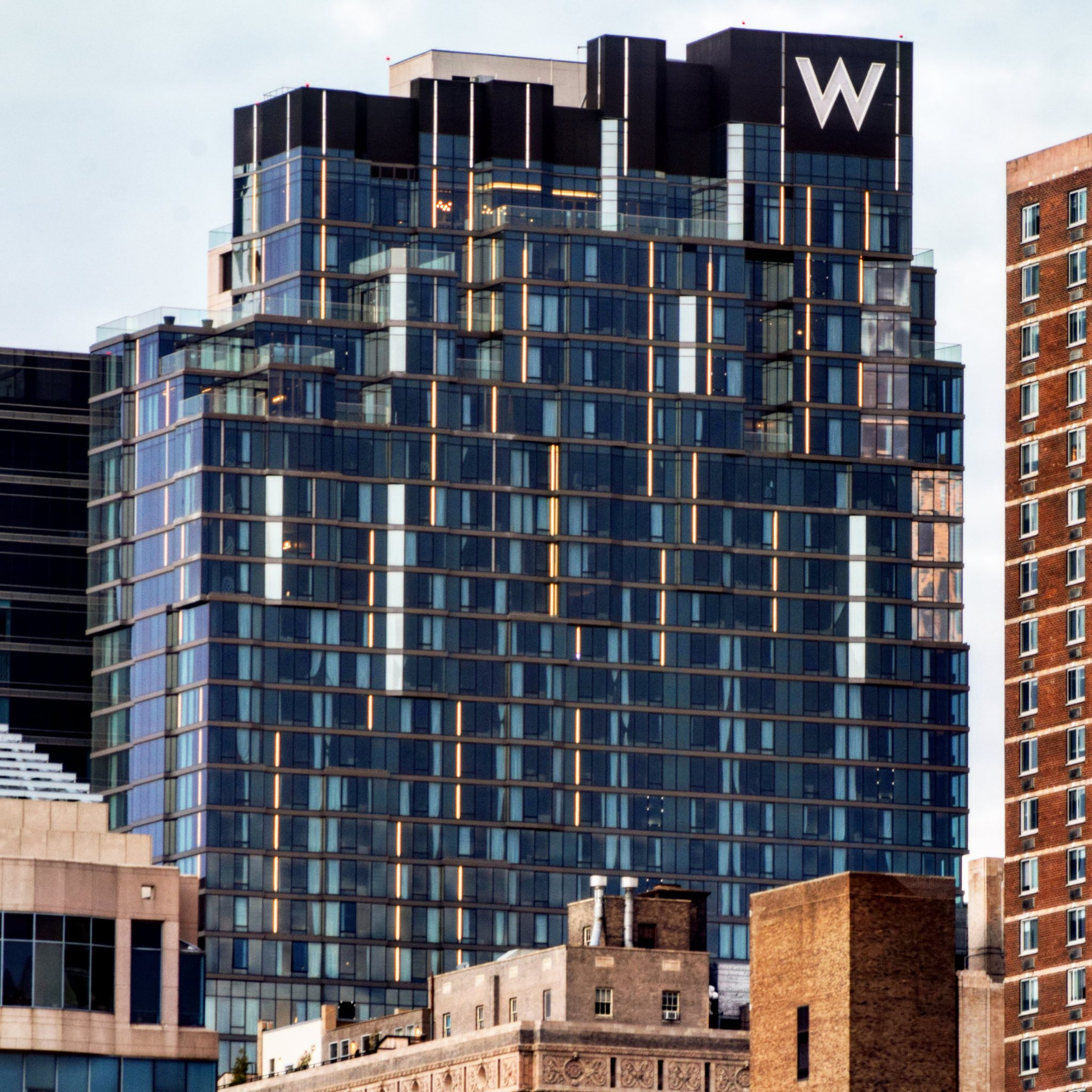 Looking Back at the W/Element Hotel Rising Into the Philadelphia ...