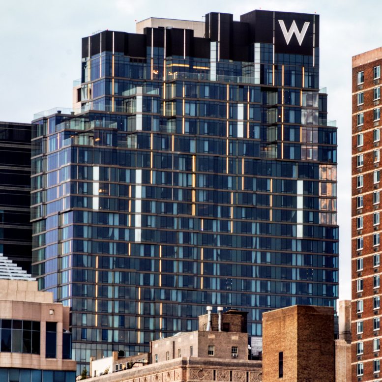 Looking Back at the W/Element Hotel Rising Into the Philadelphia ...