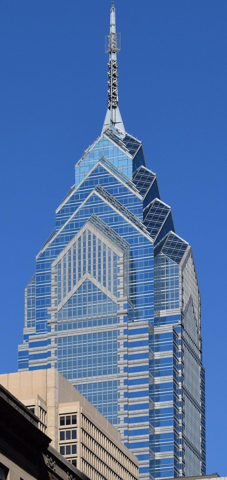 As the World Remembers Helmut Jahn, One Liberty Place Lights Up the ...