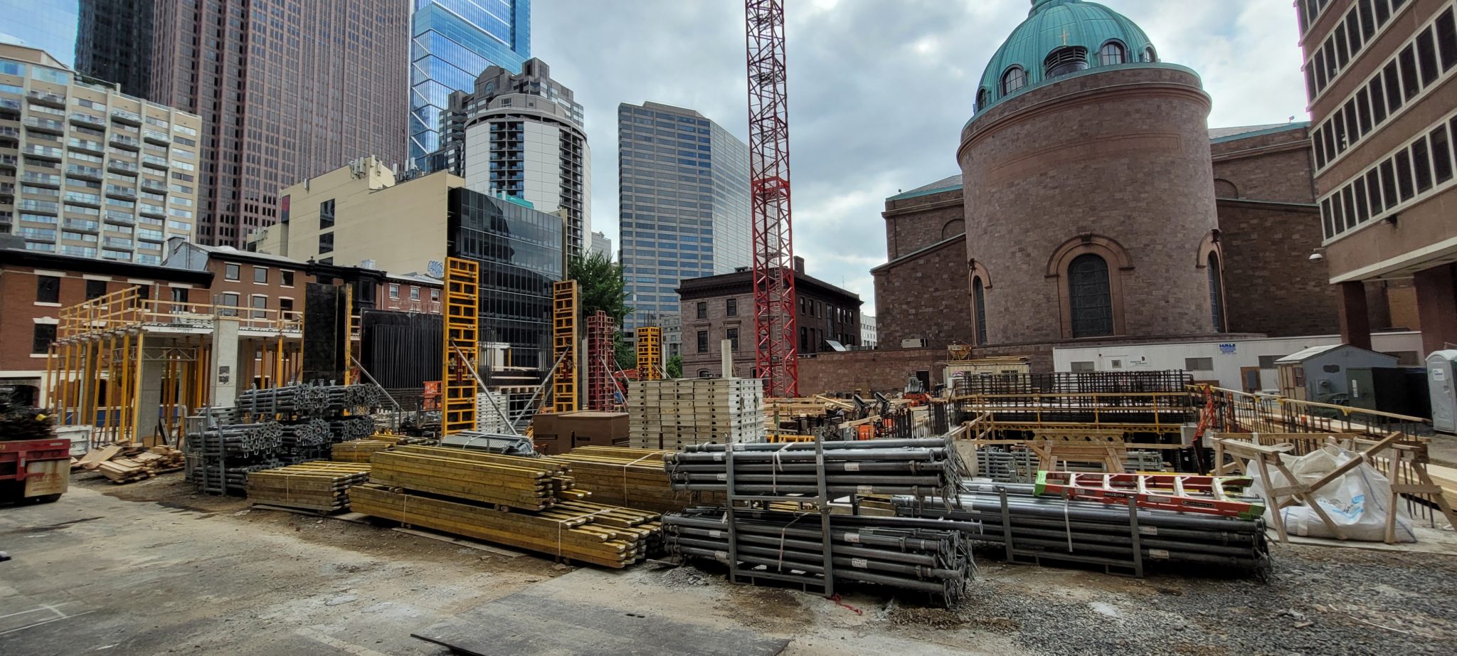 Cathedral Square Phase One Rises Above Ground At 222 North 17th Street ...