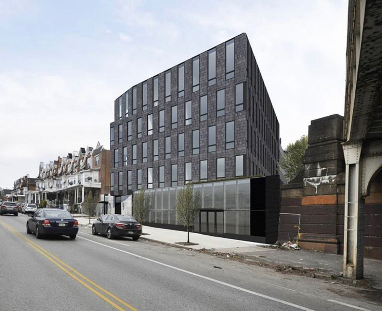 Work Progresses at 5013 Springfield Avenue in Kingsessing, Southwest ...