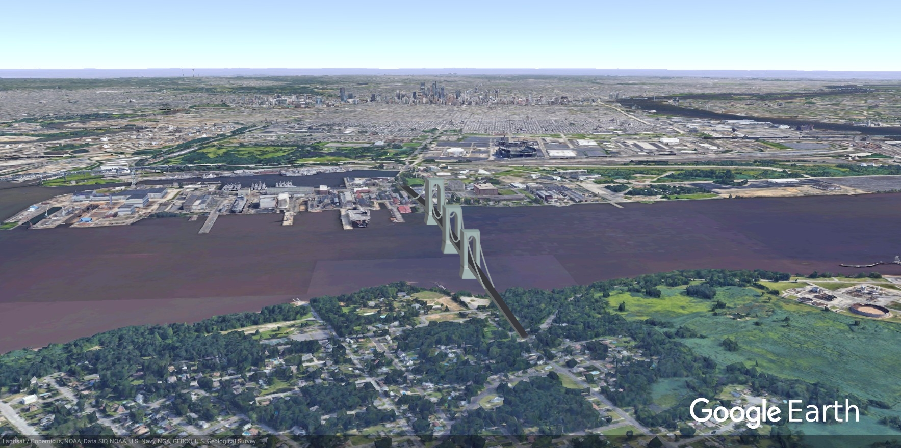 Looking Back at the Unbuilt Red Bank Bridge Proposal in South ...