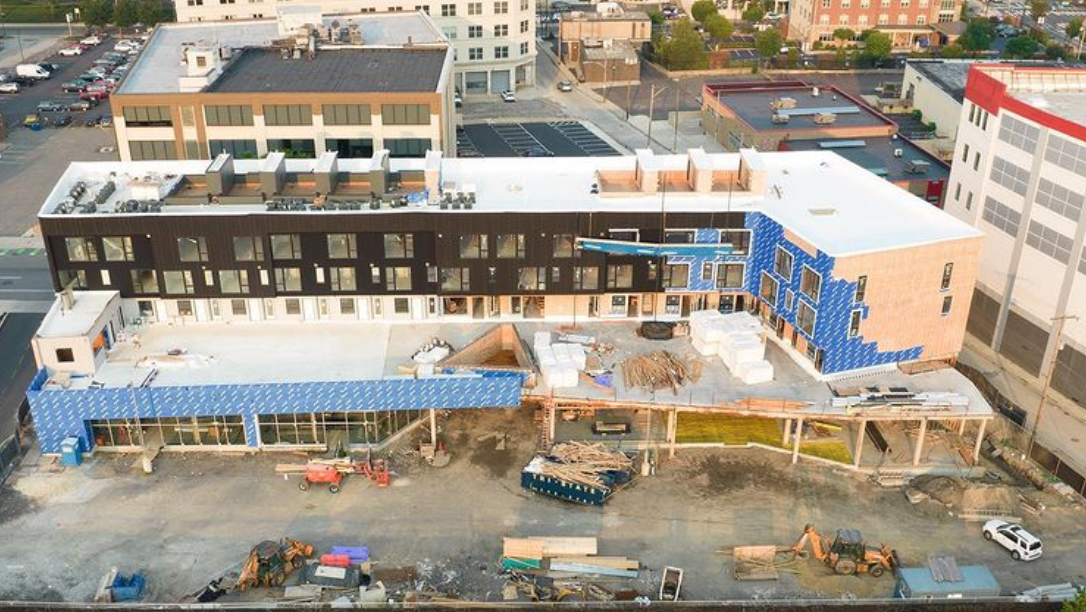 Exterior Work Progresses at The Block At SoNo in Northern Liberties ...