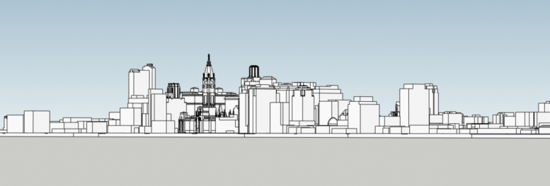 YIMBY Presents Massing Renderings of the Fourth Design for the PSFS ...