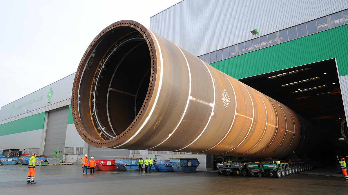 Construction Underway at EEW-AOS, Nation’s Largest Offshore Wind ...