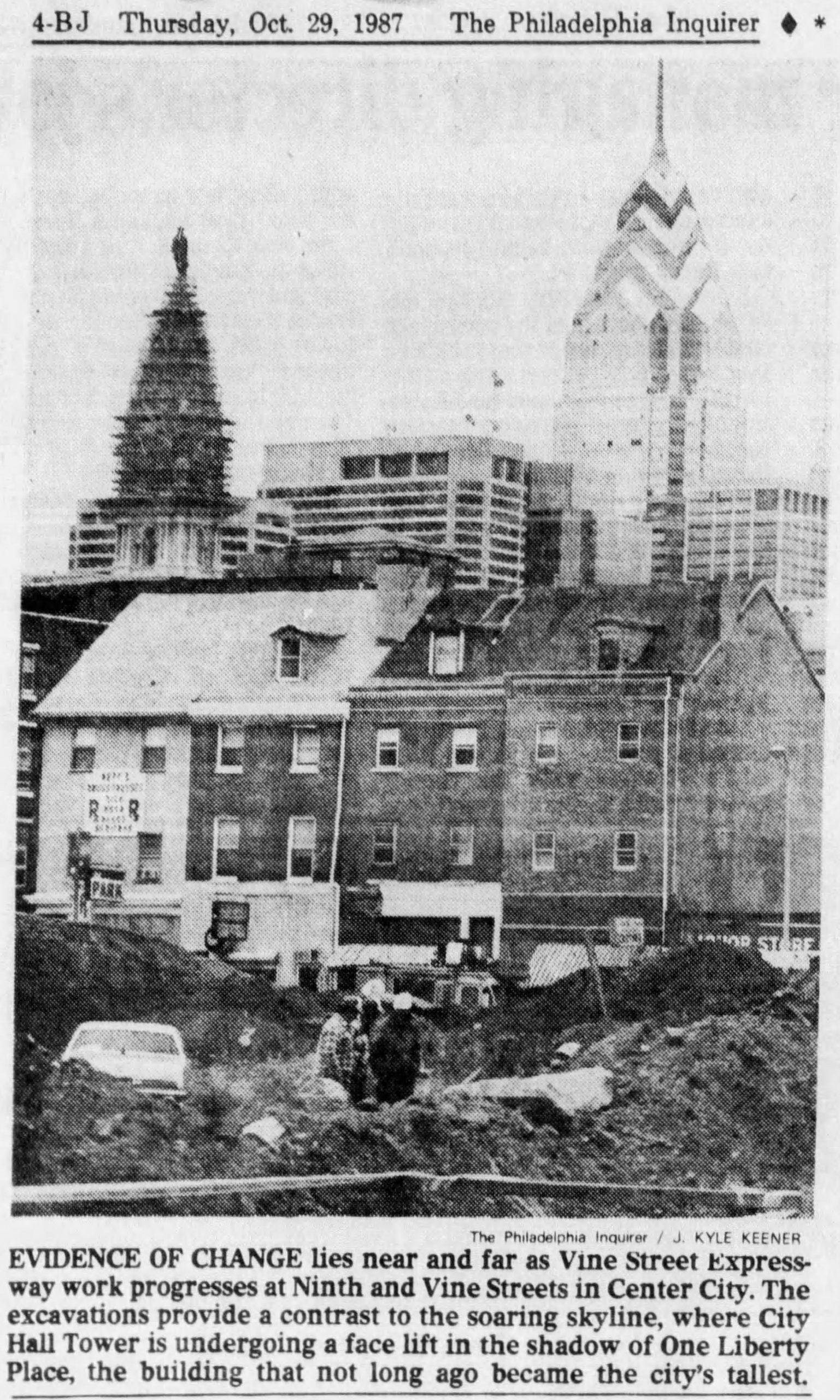 Observing the 1987 Philadelphia Skyline via Vintage Photographs ...