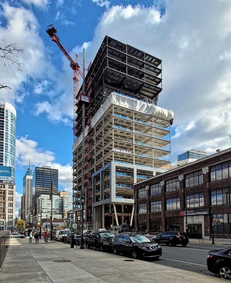 295-Foot-Tall Office Building Tops Out at 2222 Market Street in Center ...