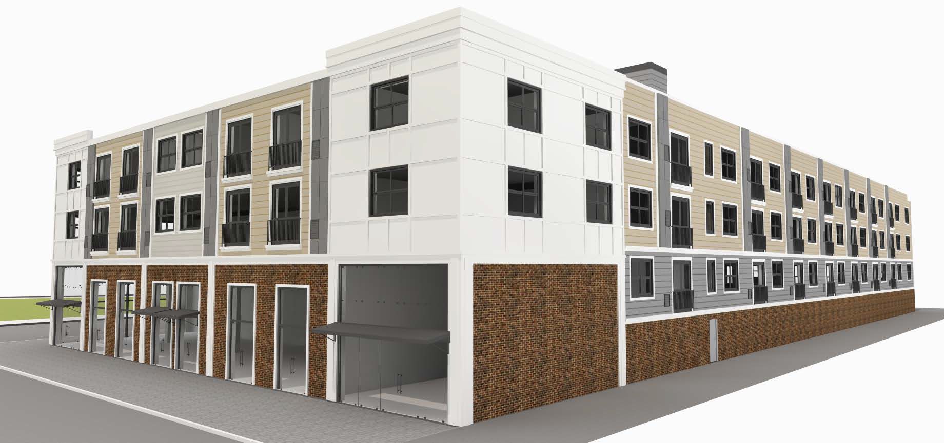 A Detailed Look at the Four-Story, 86-Unit Residential Building ...