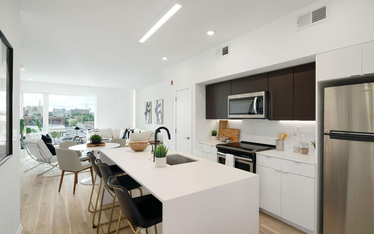 Construction Nears Finish at The Block at SoNo at 456 North 5th Street ...