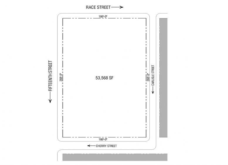 Parking Lot Awaits Possible Million-Square-Foot Development at 1443-49 ...
