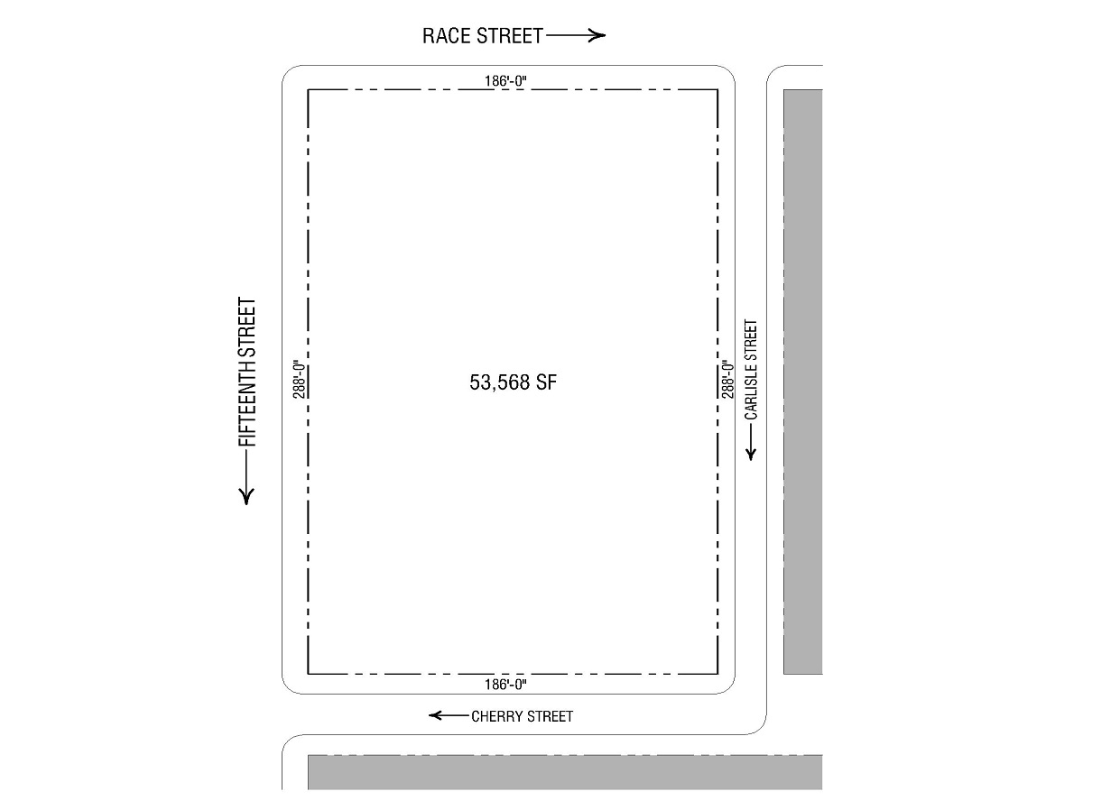 Parking Lot Awaits Possible Million-Square-Foot Development at 1443-49 ...