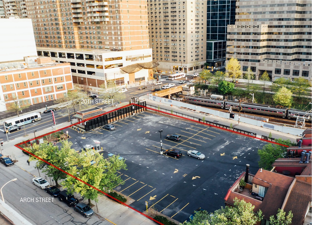 Progress Still Stalled at 20th + Arch, 15-Story Office Tower Planned at ...