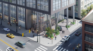 Exterior Construction Nearly Complete at 2222 Market Street in Center ...