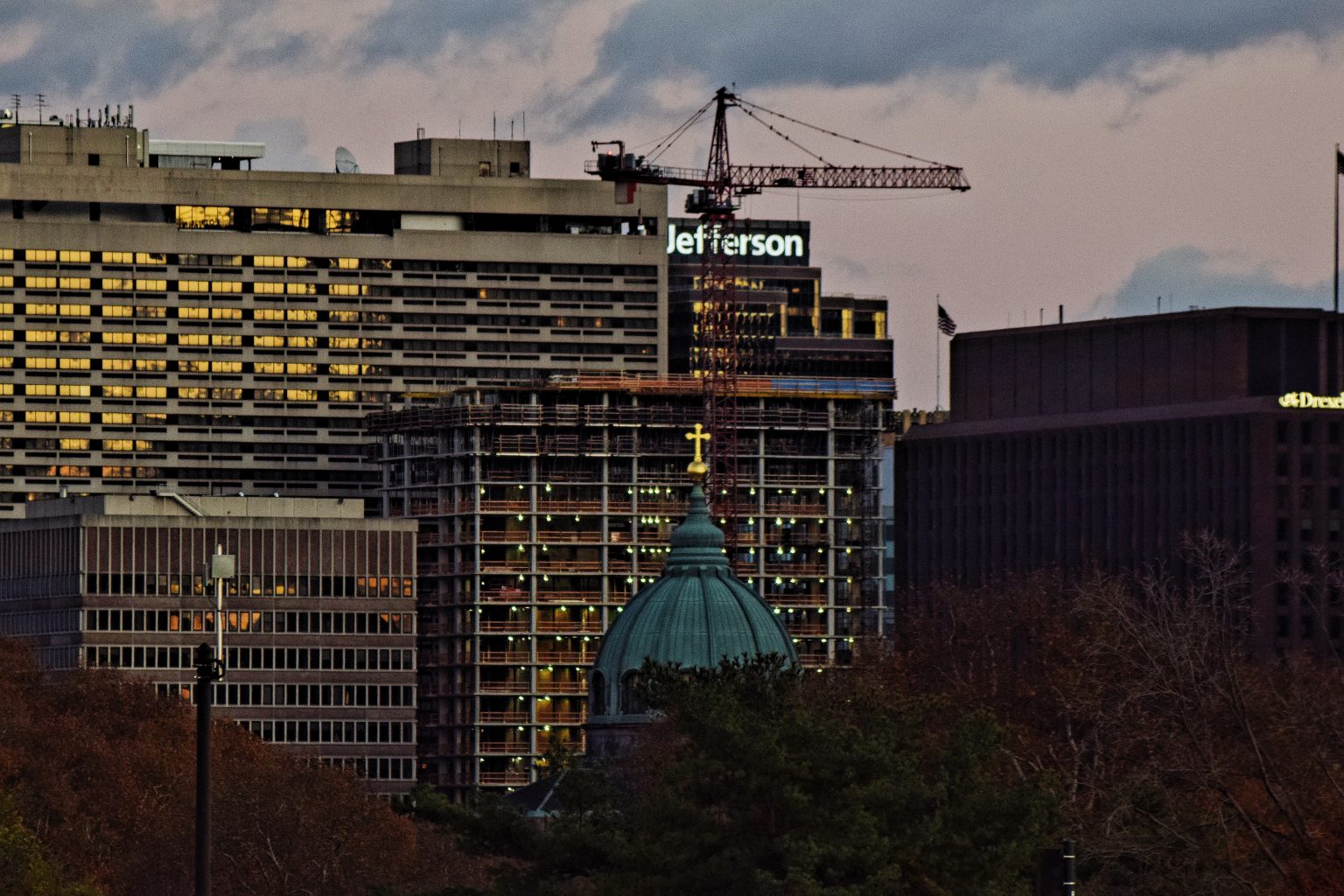 One Cathedral Square Nearly Topped Out in Logan Square, Center City ...