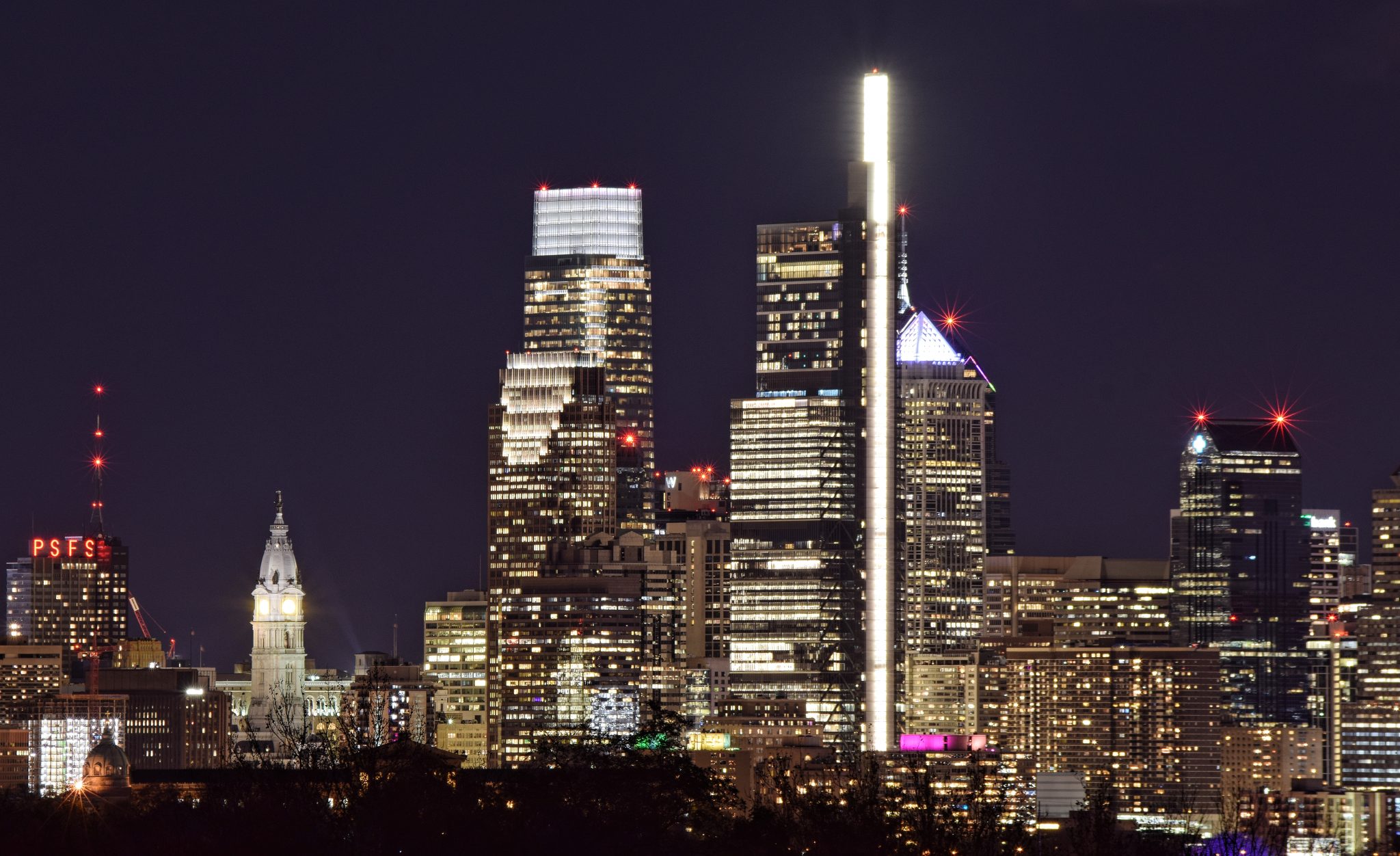 One Cathedral Square Nearly Topped Out in Logan Square, Center City ...