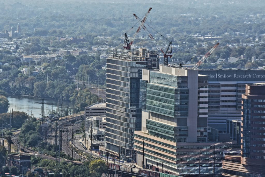 CHOP Hub For Clinical Collaboration Exterior Nearly Complete In ...