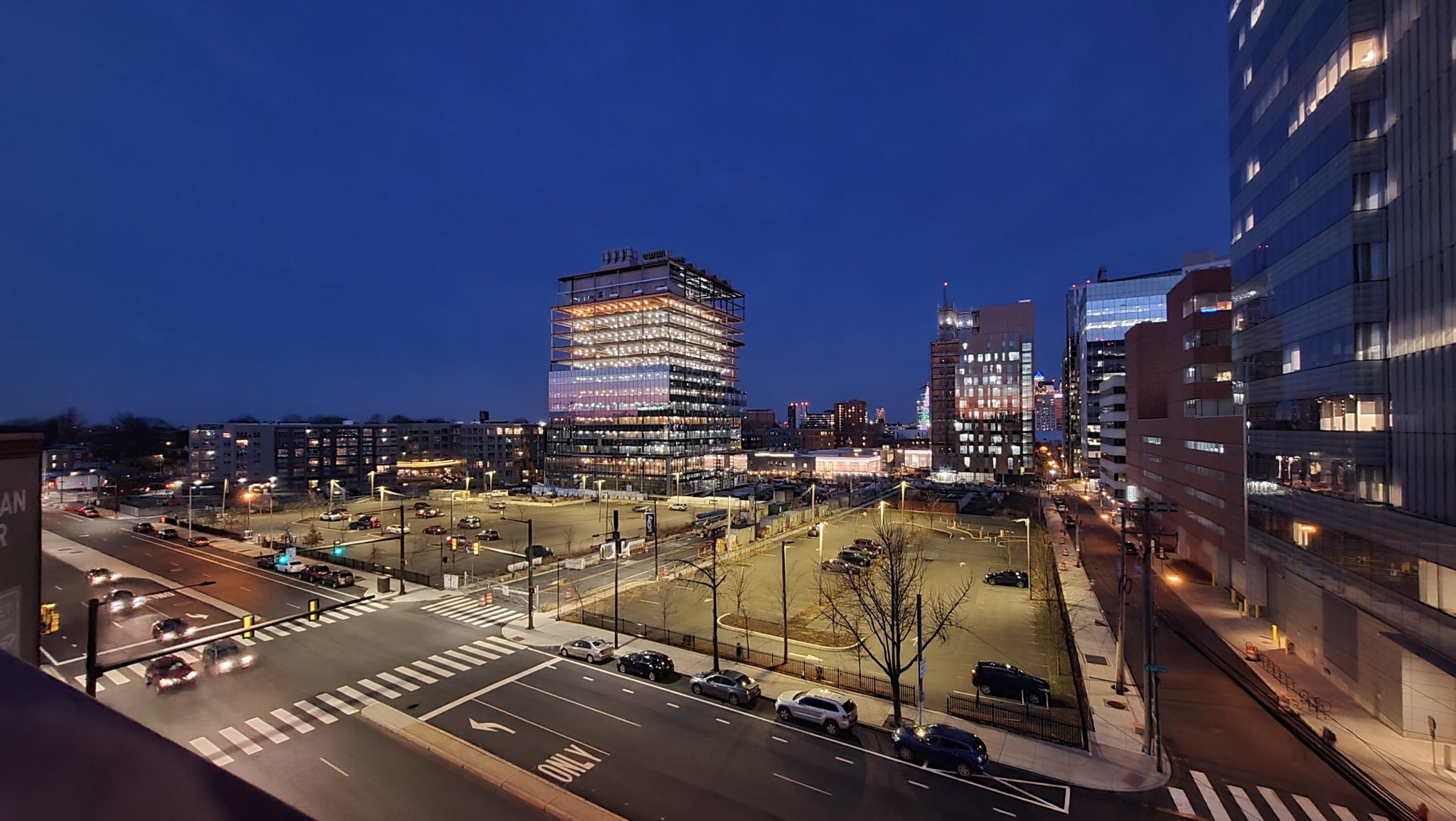 Facade Rises Halfway at One uCity Square in University City, West ...