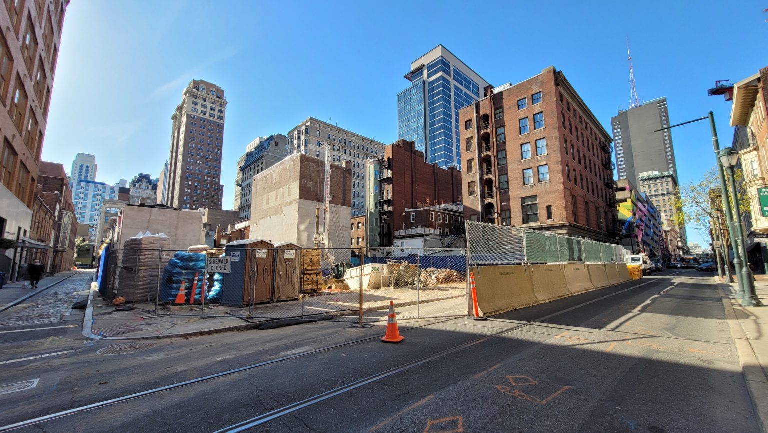 Construction Resumes at 210 South 12th Street in Washington Square West ...