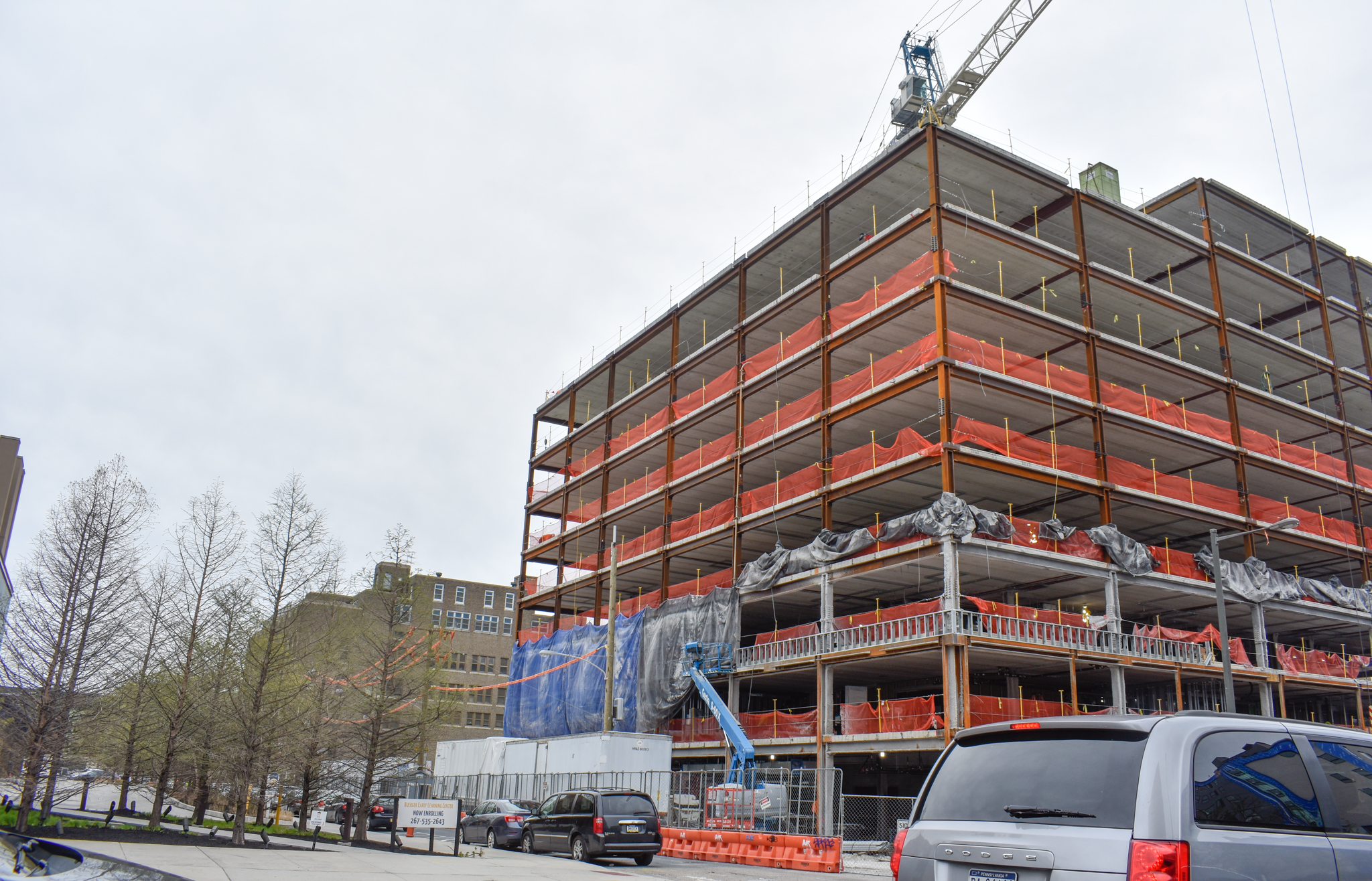Topping-Out Nears at 545 North Broad Street in Poplar, Lower North Philadelphia - Philadelphia YIMBY
