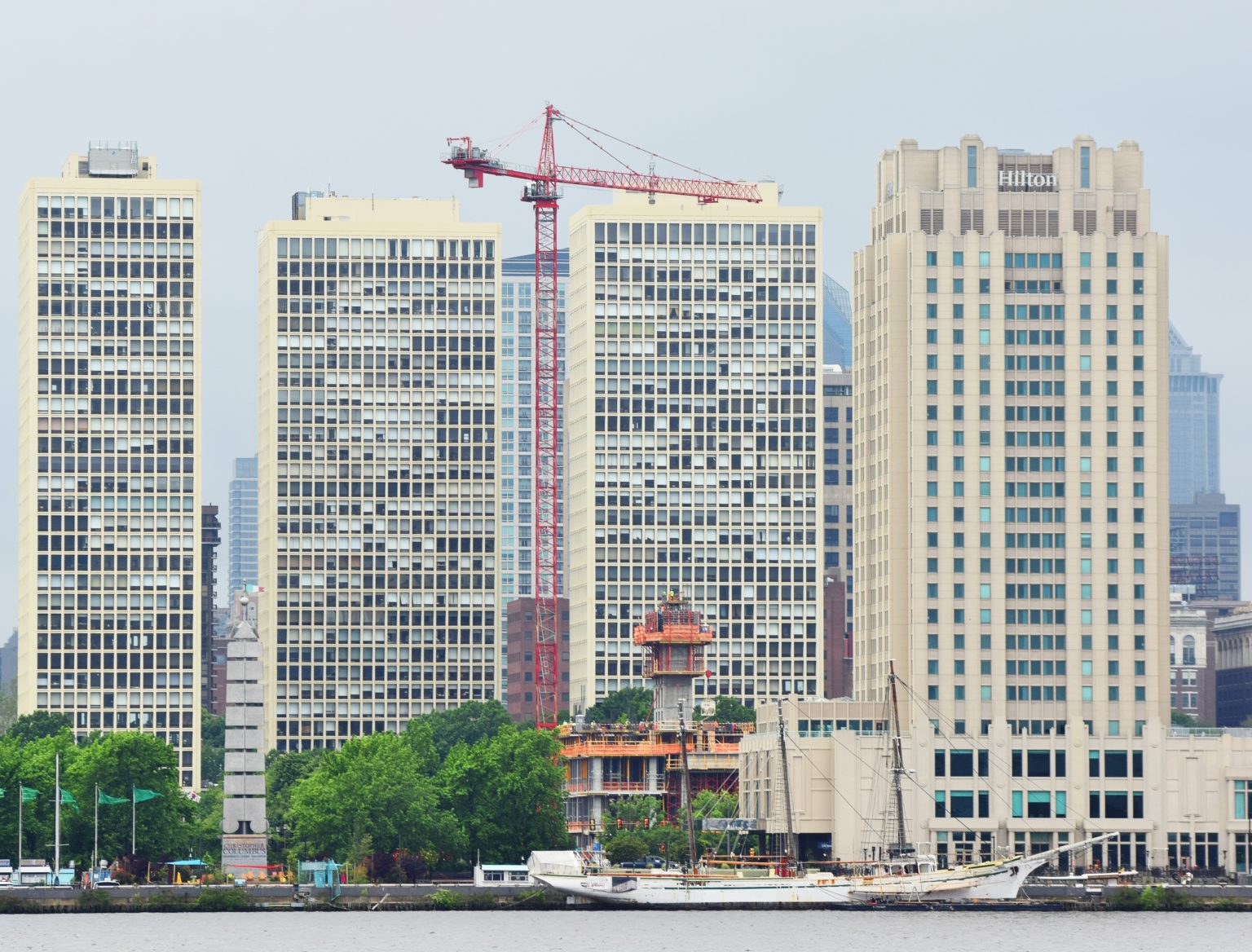 One Dock Street Popping Into View From Society Hill, Center City ...