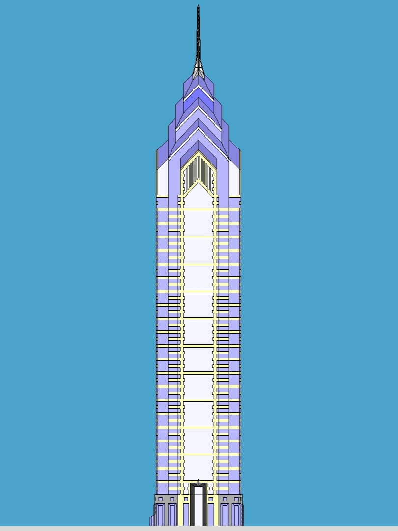 YIMBY Shares a Detailed Model of One Liberty Place in Center City ...