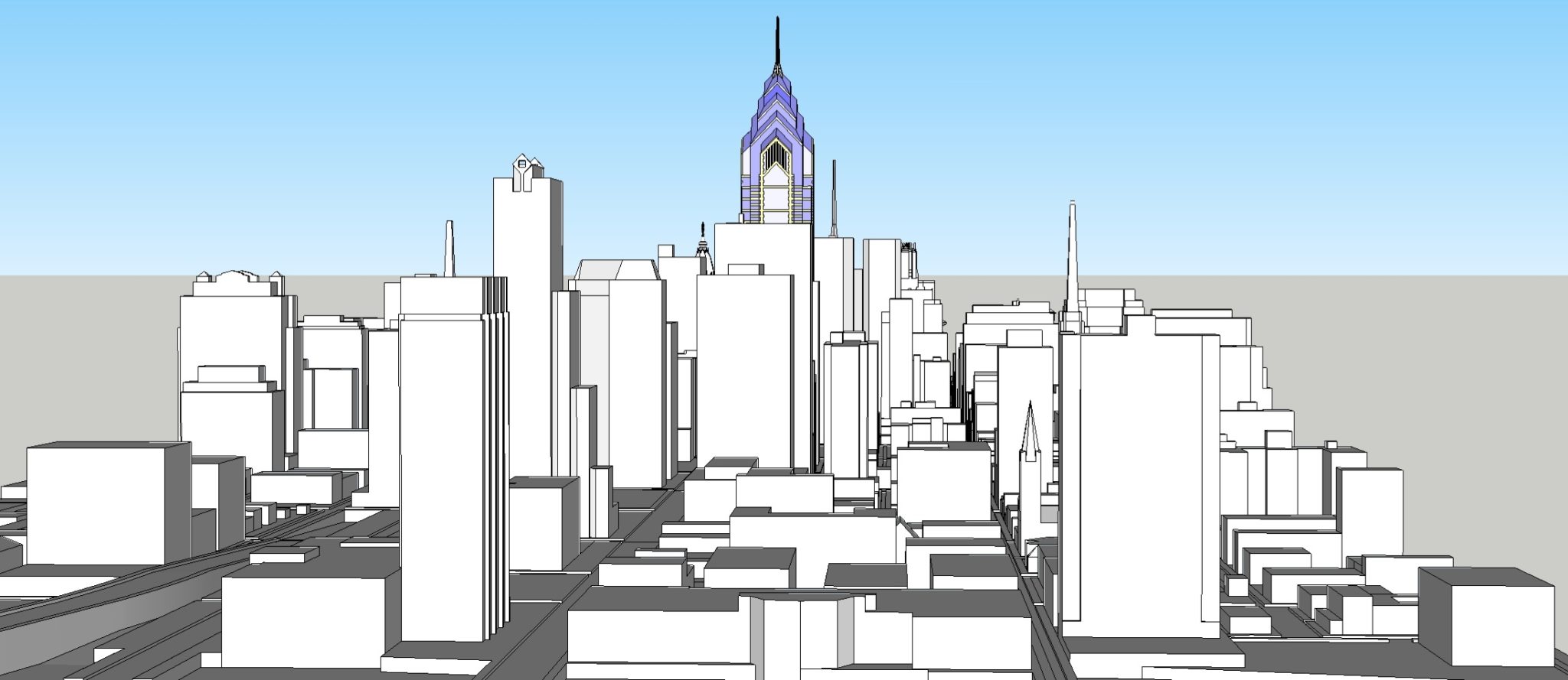 YIMBY Shares a Detailed Model of One Liberty Place in Center City ...