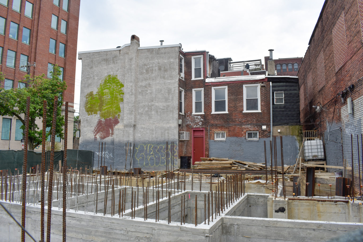 Foundations Underway at 1000 Spring Garden Street in Callowhill, Lower ...