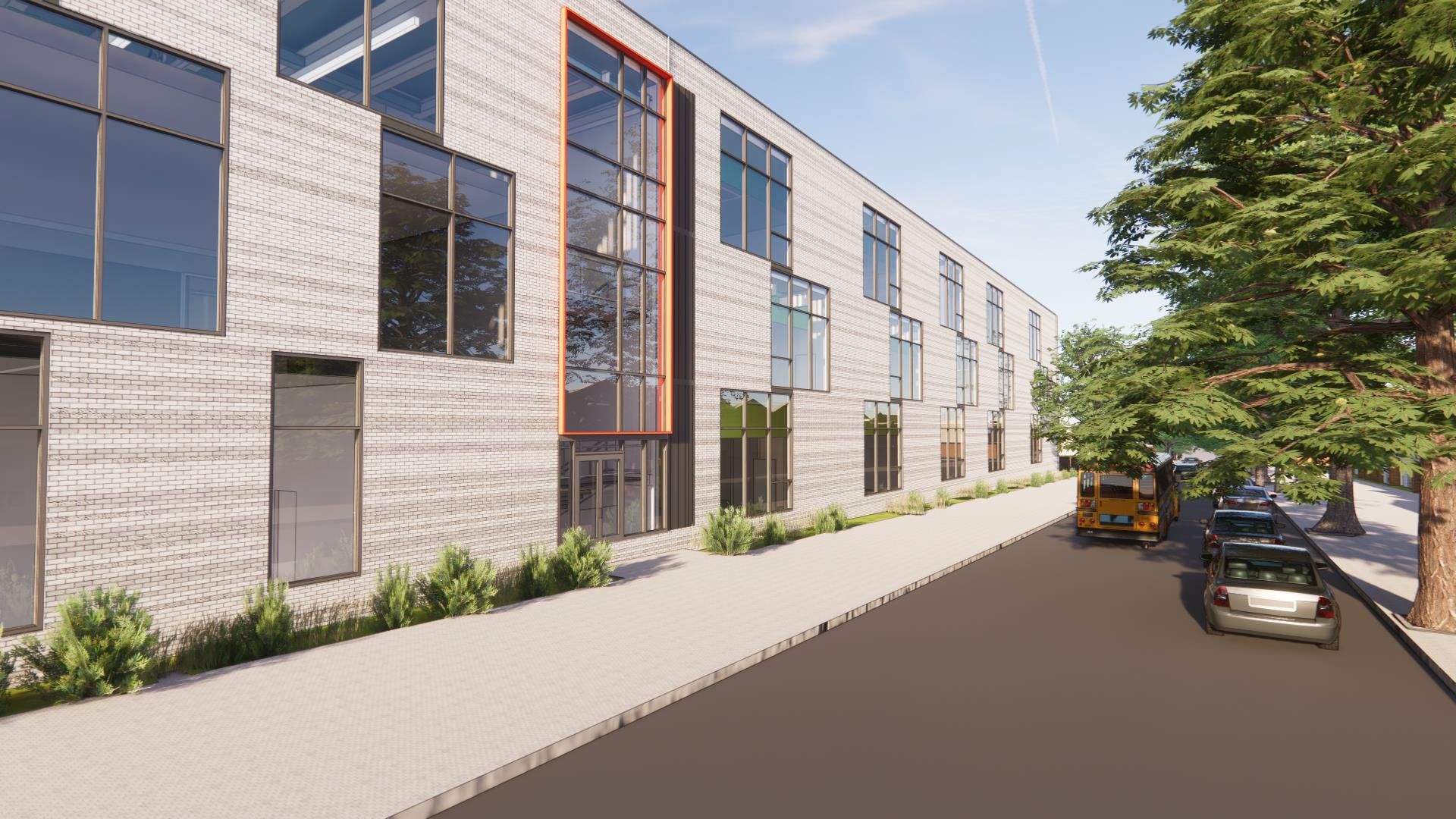 YIMBY Shares Renderings for Lewis C. Cassidy Elementary School in ...