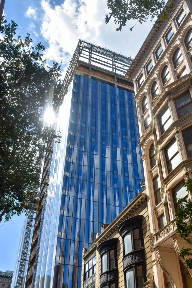 Cladding Nearly Finished at Jefferson Specialty Care Pavilion in Market ...