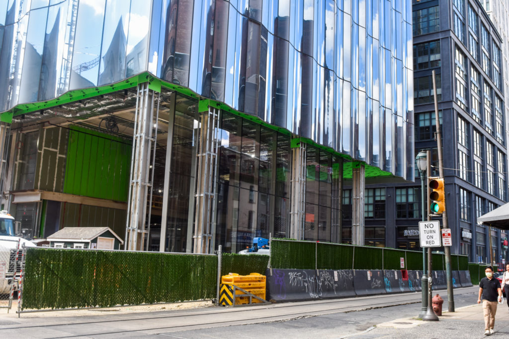 Cladding Nearly Finished at Jefferson Specialty Care Pavilion in Market ...