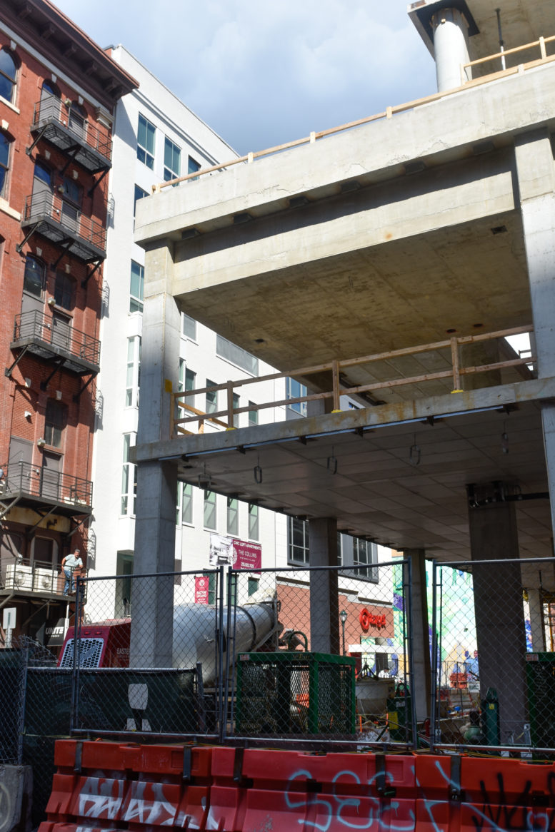 Construction Underway at 12+Sansom at 123 South 12th Street in Midtown ...